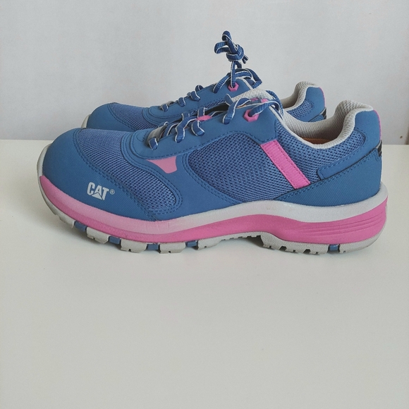 Caterpillar | Shoes | Caterpillar Blue And Pink Womens Composite Toe ...